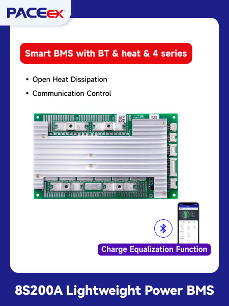 PACE BMS 8S200A свинец на литий с защитной батареей Bluetooth WiFi ...