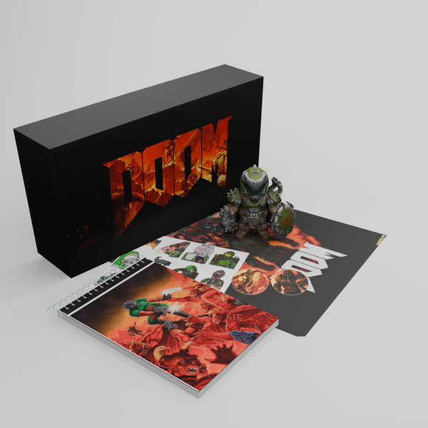 Doom Merch box (Doom мерч бокc) купить c доставкой на OZON по низкой ...
