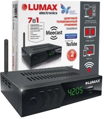 тв приставка lumax dv4205hd купить на OZON по низкой цене (2330798888)
