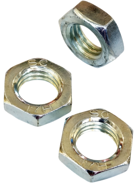 Гайка шестигранная низкая с фаской M18 17H DIN 936 (ГОСТ 5916-70, 5929 ...