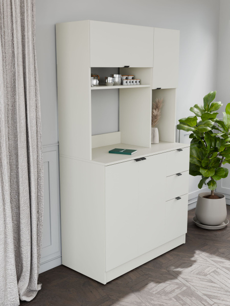 Буфет ИЗУМЛИТ Вилладж 100x48.4x180 см купить c доставкой на OZON по ...