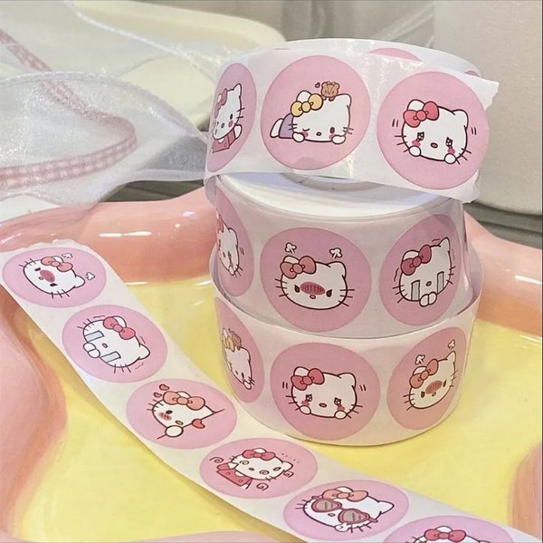 Наклейки стикеры для детей Хеллоу Китти / Hello Kitty 500 шт на телефон ...