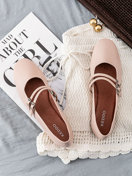 Туфли Женский Keddo Искусственная кожа, размер 38 Без каблука 6 Великобритания Без застёжки ...