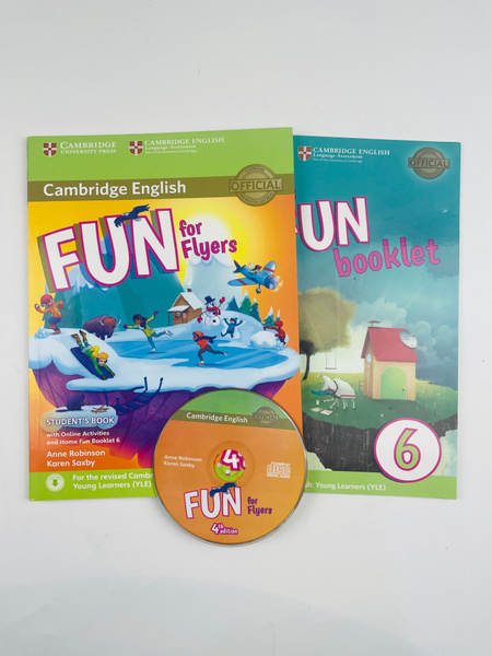 English Fun for Flyers 4th Edition Student's Book with CD + Home Fun ...