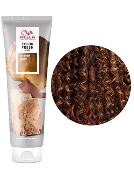 Оттеночная маска для волос карамельная глазурь Wella Professionals ...