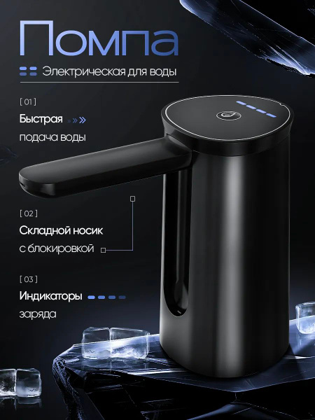 MovePump Помпа для воды электрическая 19л / Автоматическая помпа купить на OZON по низкой цене ...