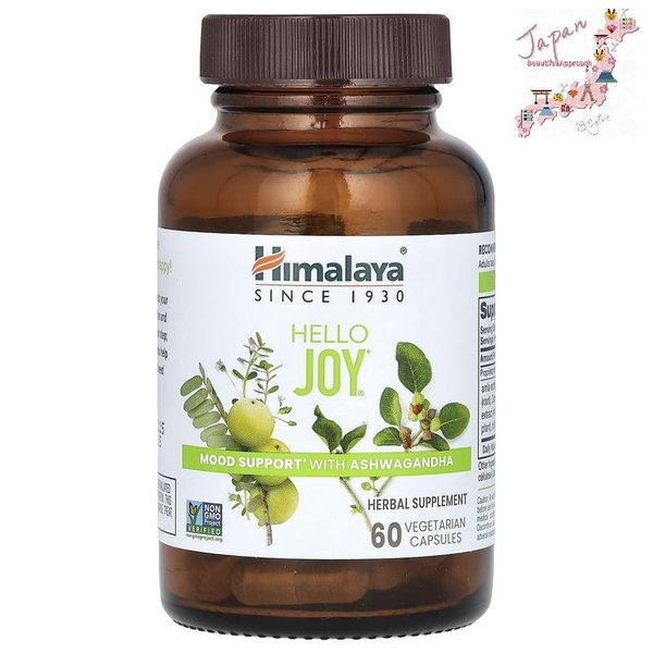 Himalaya, Hello Joy, поддержка настроения с KSM66, 60 капсул из США ...