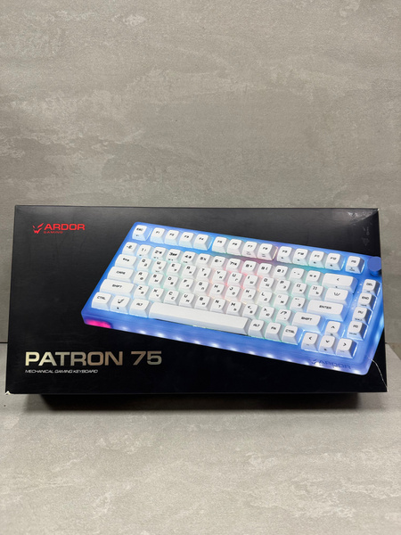ARDOR GAMING Игровая клавиатура Patron 75 купить на OZON по низкой цене (2807278657)