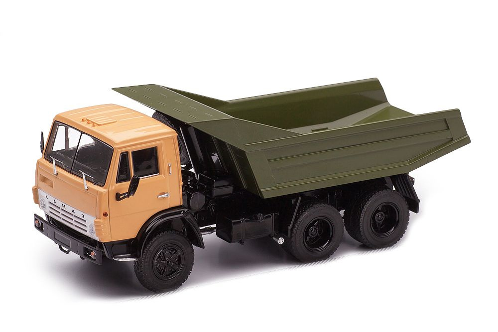 Модель коллекционная КАМАЗ-5511 самосвал зеленый кузов - купить в интернет-магазине OZON по ...