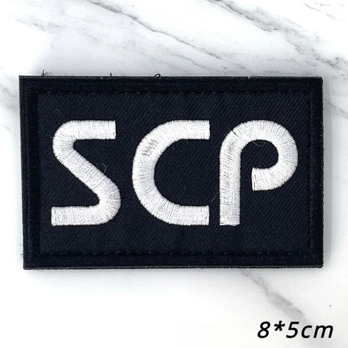 Отзывы на Шеврон на липучке, Тактическая нашивка SCP Foundation, значок ...