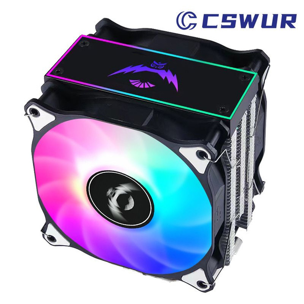 Кулер для процессора башенный вентилятор 4PIN PWM AM5/AM4/lga 1200/1700 ...