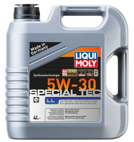 DSM Liqui Moly SPECIAL TEC LL 5W-30 НС-синтетическое 4 л - Japan арт ...