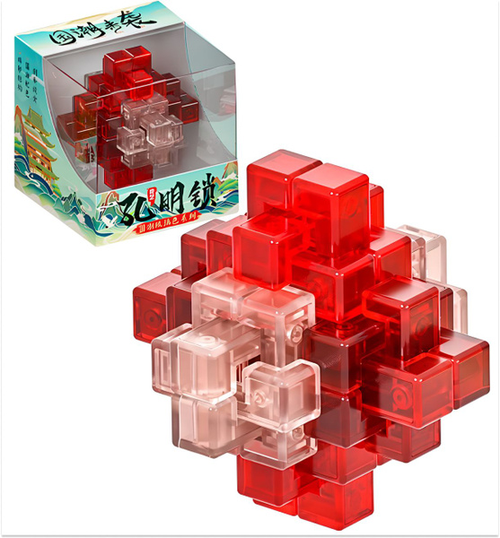 Головоломка QiYi MoFangGe Замок Конгминг / Пазл / Kongming the 24 Lock ...