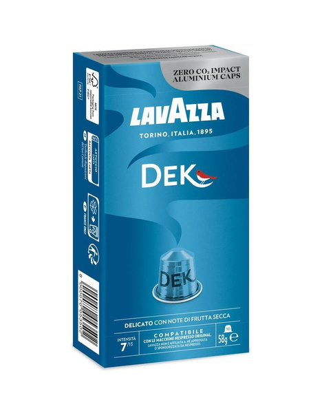 Капсулы Lavazza ALU Dek 10 шт купить на OZON по низкой цене (1410044198)