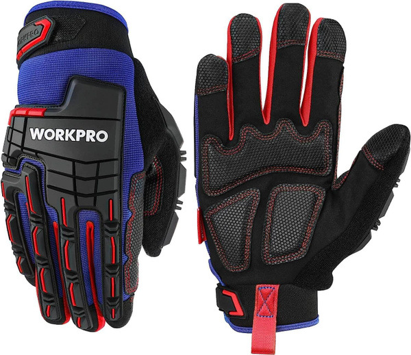 Рабочие перчатки c защитой от ударов WORKPRO Anti Impact Work - купить ...