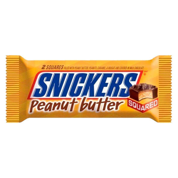 Шоколадный батончик Snickers Peanut butter с арахисовым маслом (США), 101 г - купить с доставкой ...