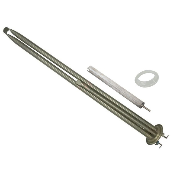 Сухие ТЭНы (1000+800W), с фланцем 64мм, нерж, с анодом и прокладкой ...