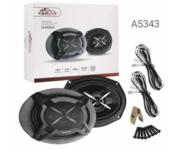 Автомобильные Динамики Carlive XS-FB6930 (6X9") Овальные/ Комплект из 2 штук / Коаксиальная ...