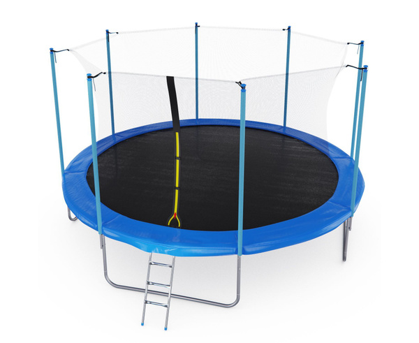 Батут DFC 14FT blue с внутренней защитной сеткой купить на OZON по ...
