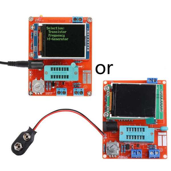 Характеристики Тестер транзисторов GM328-готовое изделие красного цвета ...
