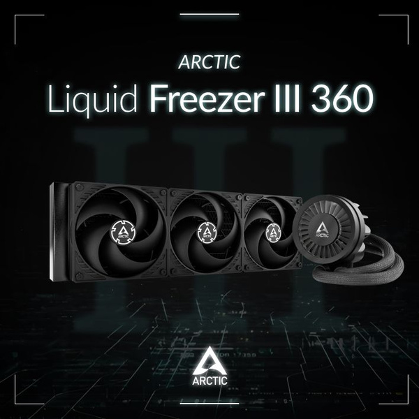 Система водяного охлаждения Arctic Liquid Freezer III 360 - купить ...