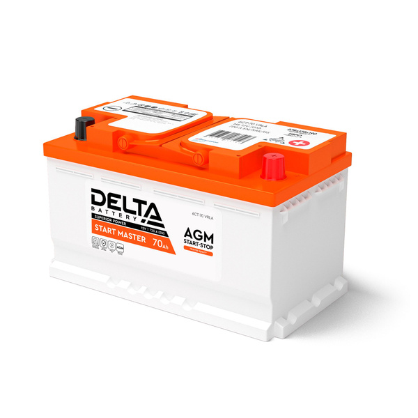 Аккумулятор для мототехники Delta Battery DELTA START MASTER купить по ...