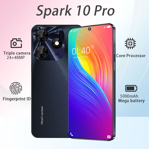 Характеристики Смартфон Смартфон Игровой телефон Spark 10 Pro HD ...