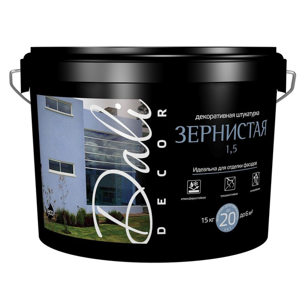 Декоративная штукатурка DALI, 15 кг - купить по доступной цене в ...