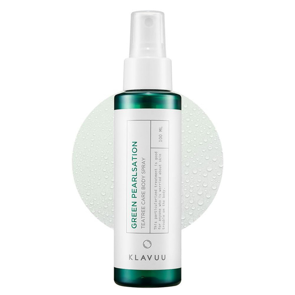 Klavuu / Спрей для тела с салициловой кислотой Green Pearlsation Tea ...
