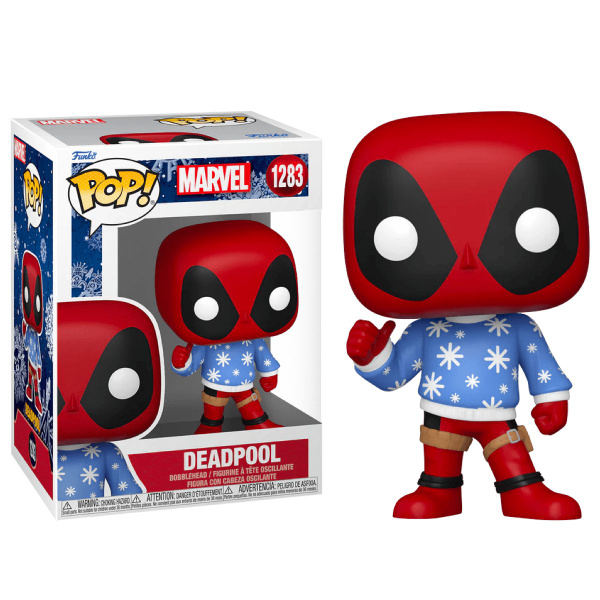 Фигурка Funko Pop! Marvel Holiday: Deadpool Sweater (Фанко Поп Дэдпул в ...