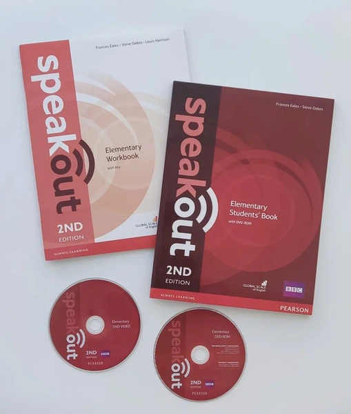 Speakout Elementary. Комплект Учебник + Рабочая тетрадь + 2 DVD (2-е ...