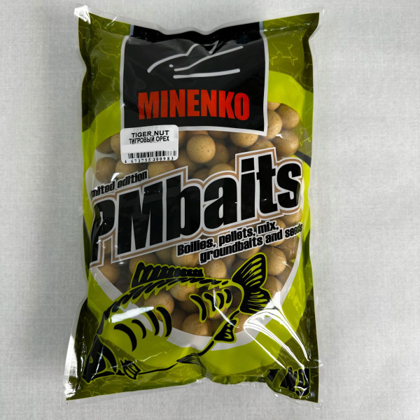 Бойлы варёные MINENKO Tiger Nut 24мм, 1 кг - купить с доставкой по выгодным ценам в интернет ...
