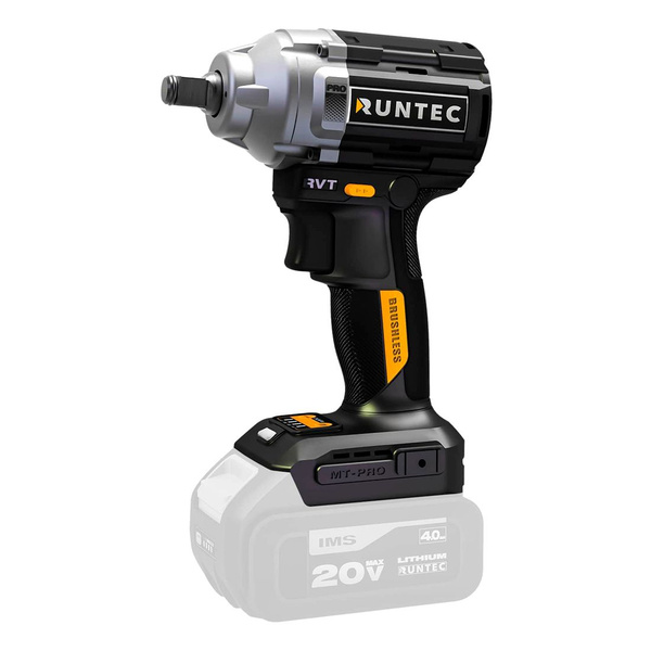 Гайковерт ударный аккумуляторный RUNTEC PRO 1/2", 20В, 500Нм RUNTEC RT ...