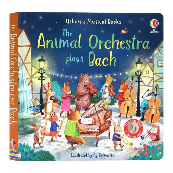 Usborne Orchestra Music Book Children's Instrument Cognitive Art ...