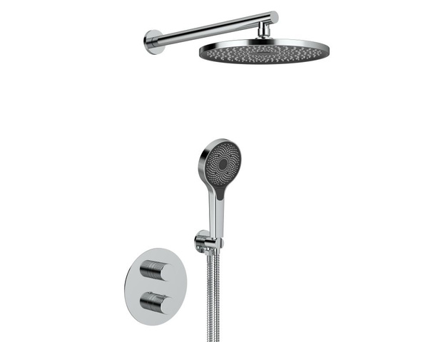 Душевая система, термостатический, без излива Vieir V25003-2 хром купить на OZON по низкой цене ...