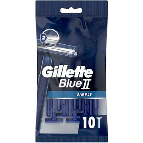 GILLETTE Blue 2 Simple Бритвы мужские одноразовые, 10 штук купить на ...