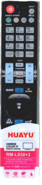 Универсальный пульт RM-L930+3 для всех телевизоров LG! купить на OZON по низкой цене (1467504402)