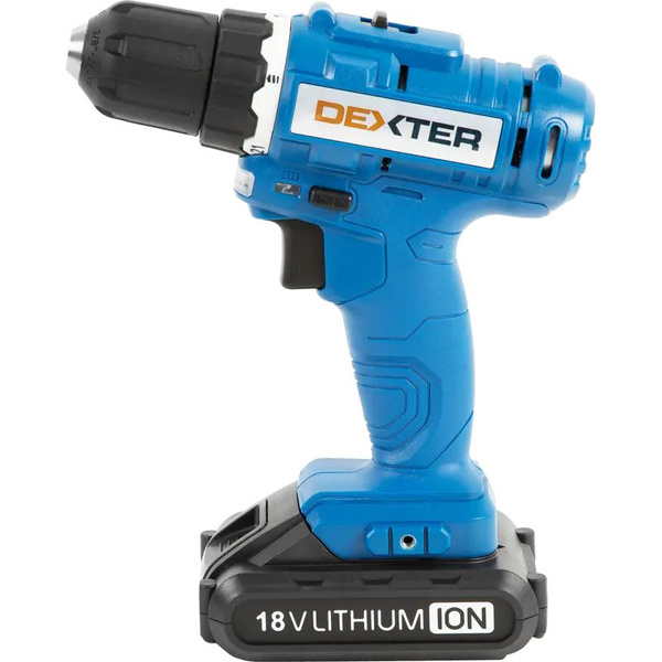 Дрель-шуруповерт Dexter ML-CD92-180S, 18 В Li-ion 1.5 Ач, От ...