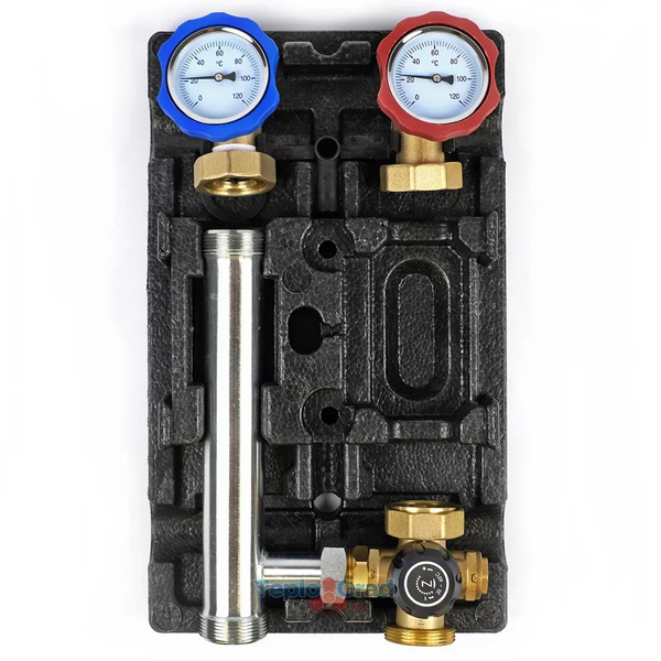 Насосная группа быстрого монтажа NG-TK-0101 TIM Zeissler с трехходовым термостатическим ...