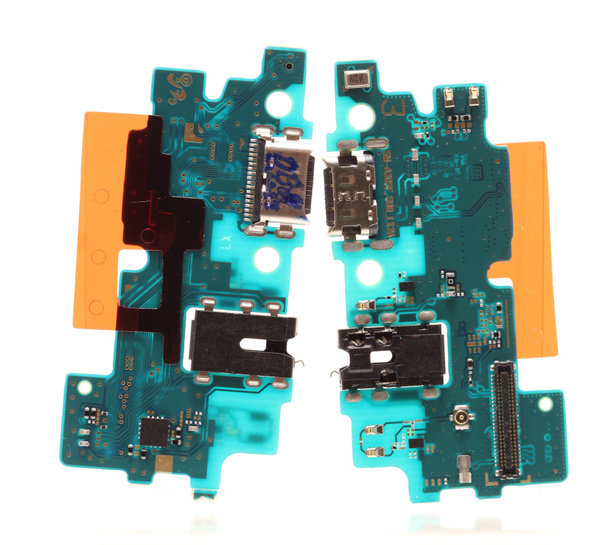 Шлейф для Samsung A305F Galaxy A30 + разъем зарядки + разъем гарнитуры ...