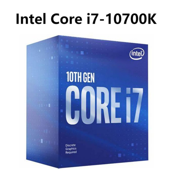 Процессор Intel Core i7 10-го поколения, BOX (без кулера), 8 яд., 3.8 ...