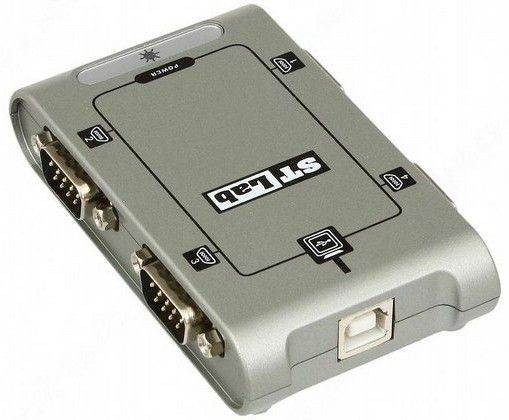 Кабель USB Type-A STLab Переходник USB - 4xCOM, ST-Lab U-400 - купить ...