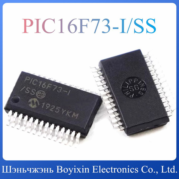 PIC16F73-I/SS, микроконтроллер.Пакет SSOP-28 купить на OZON по низкой цене (1483978242)