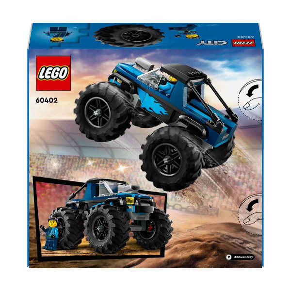 LEGO City Синий монстр трак 60402 - купить с доставкой по выгодным ...