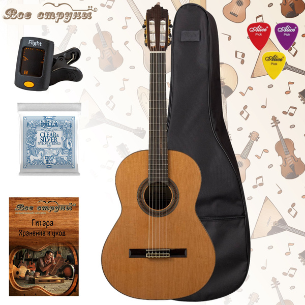 Гитара ALTAMIRA 4/4 классическая N500+ со струнами Ernie Ball - купить ...