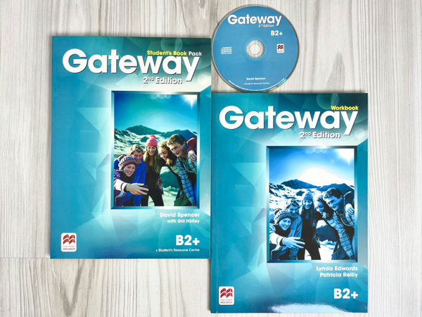 Gateway B2+ Student's Book with Work Book+ CDдиск - купить с доставкой ...