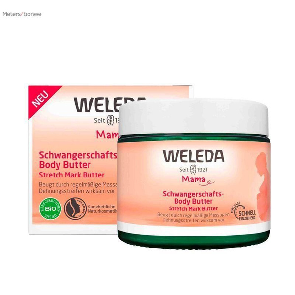 Weleda Крем- butter масло для тела от растяжек Schwangerschafts Body ...