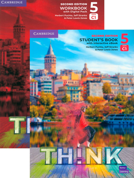 Think. Level 5. C1. Second Edition. Student's Book with Interactive eBook+Workbook with Digital ...