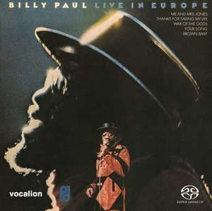 Billy Paul (Soul) - Live In Europe (Limited-Edition) Поп, Рок, Джаз (CD ...