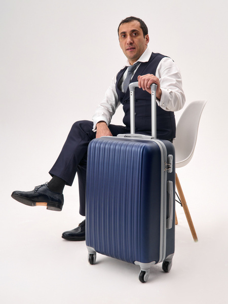 Feybaul Чемодан ABS пластик 55 см 35 л - купить с доставкой по выгодным ценам в интернет ...